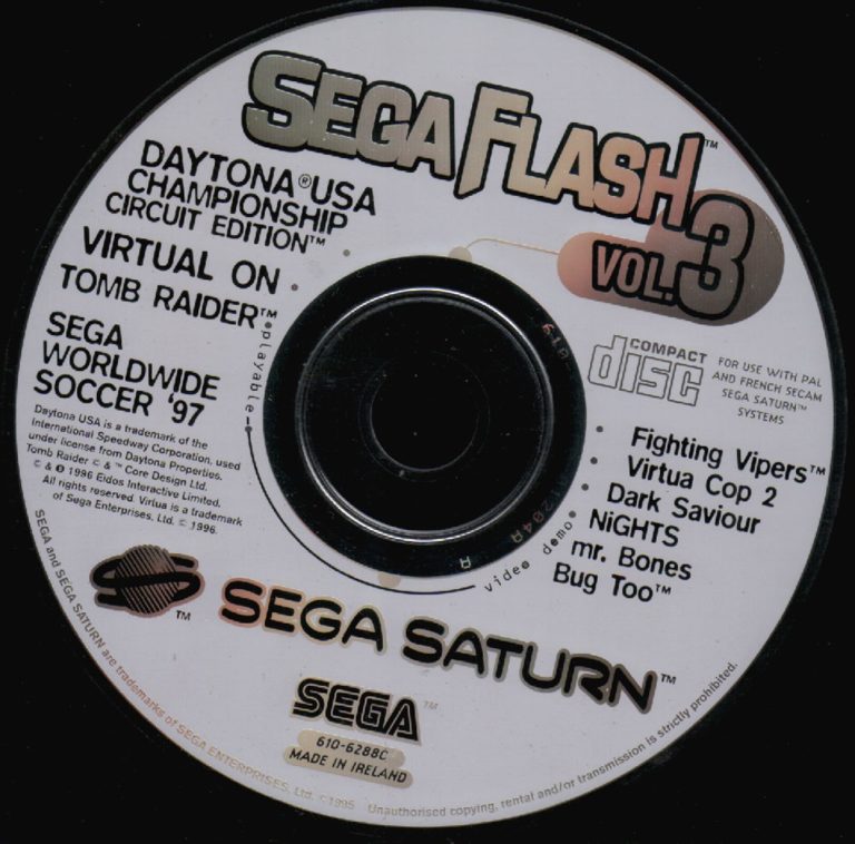 El CD de demos que me vino con la Sega Saturn - GameReport